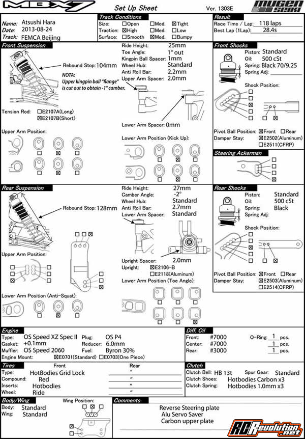Mugen MBX7 - Page 378 - R/C Tech Forums